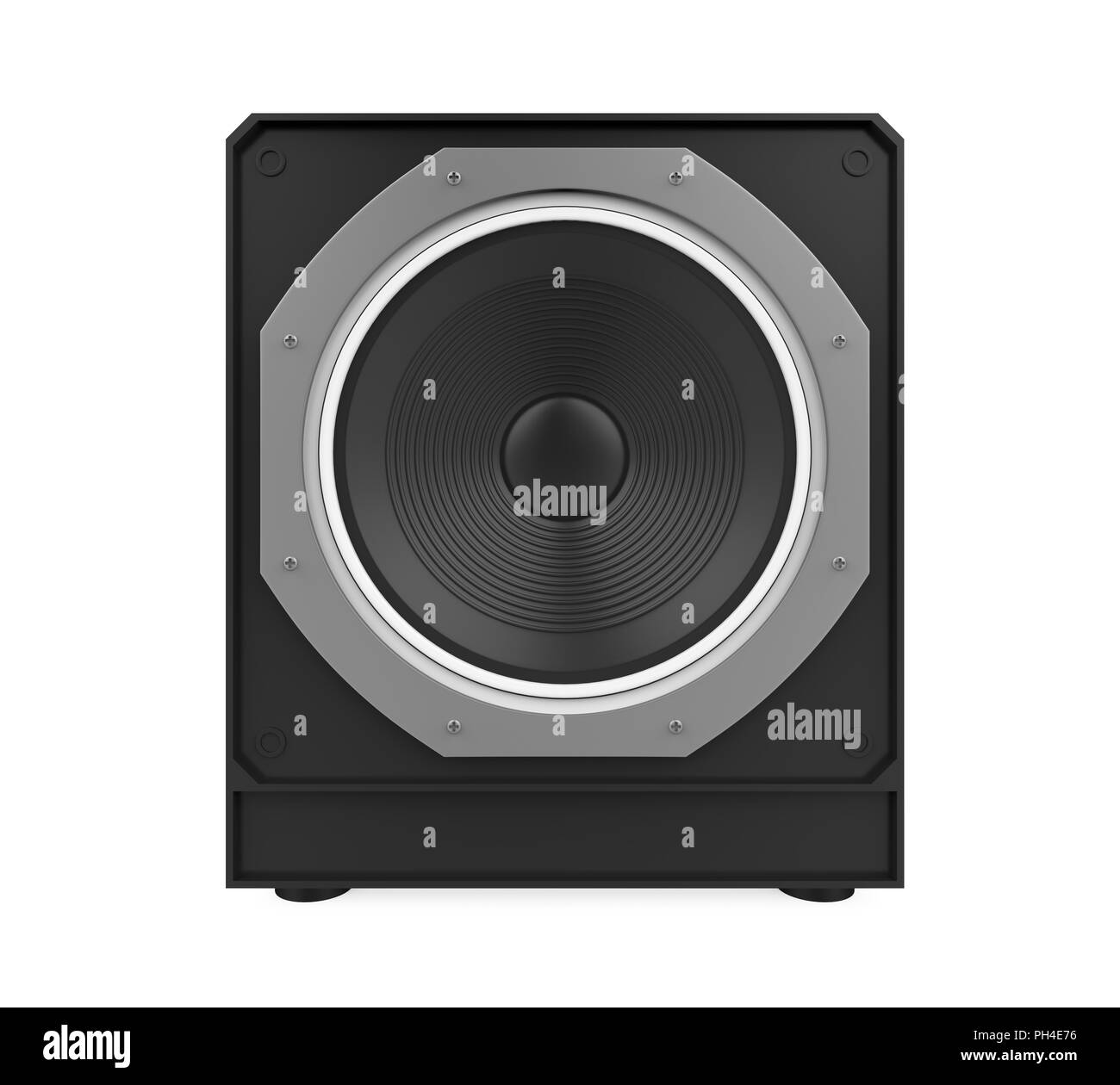 Audio Speaker Isolated Stock Photo - Alamy