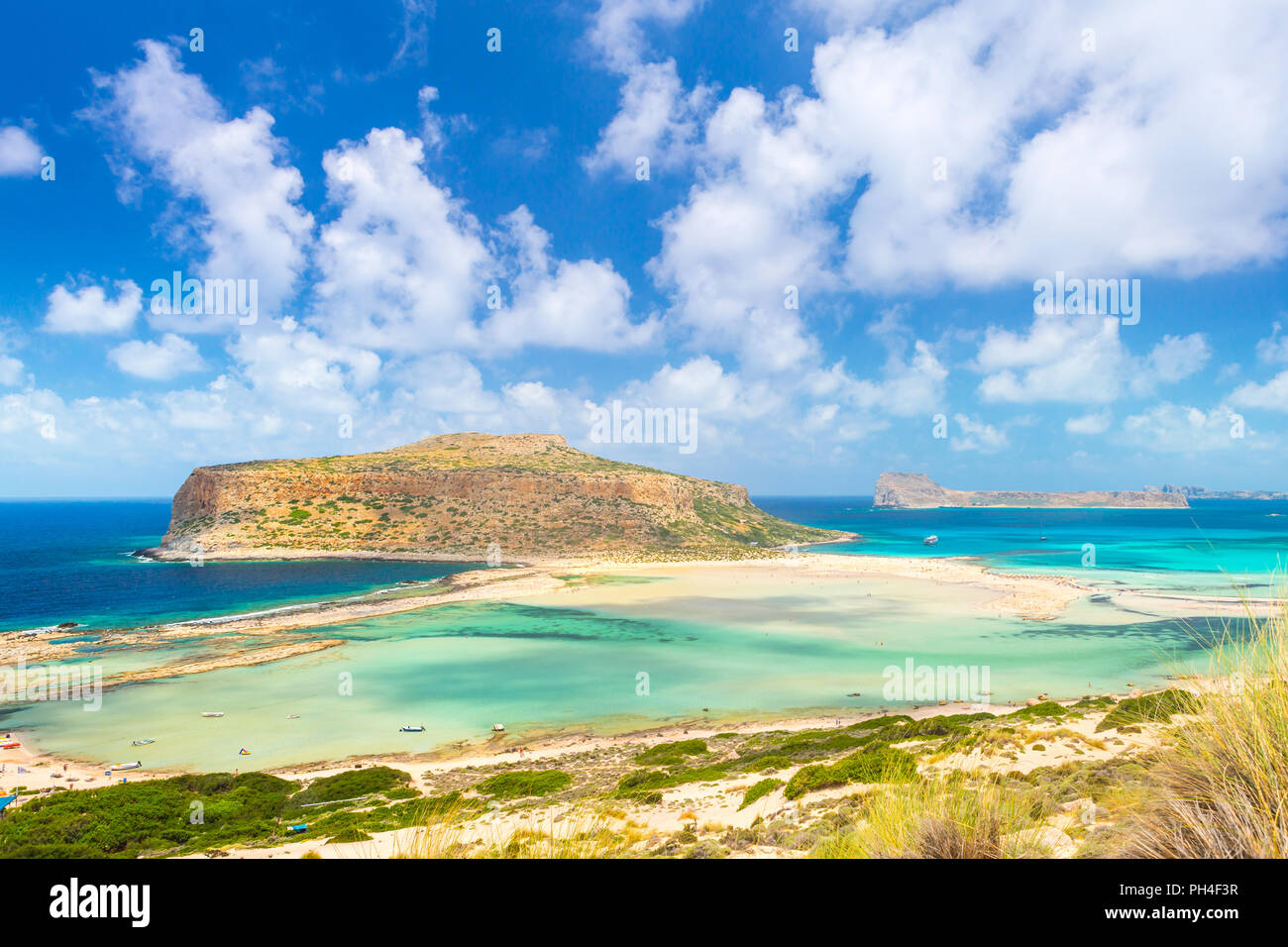 Balos beach sunset crete hi-res stock photography and images - Alamy
