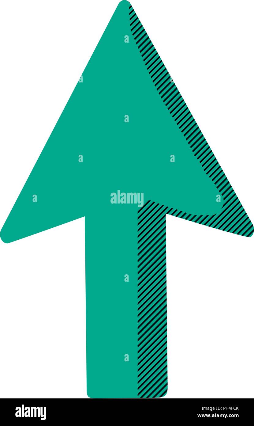 arrow sign up direction icon Stock Vector Image & Art - Alamy