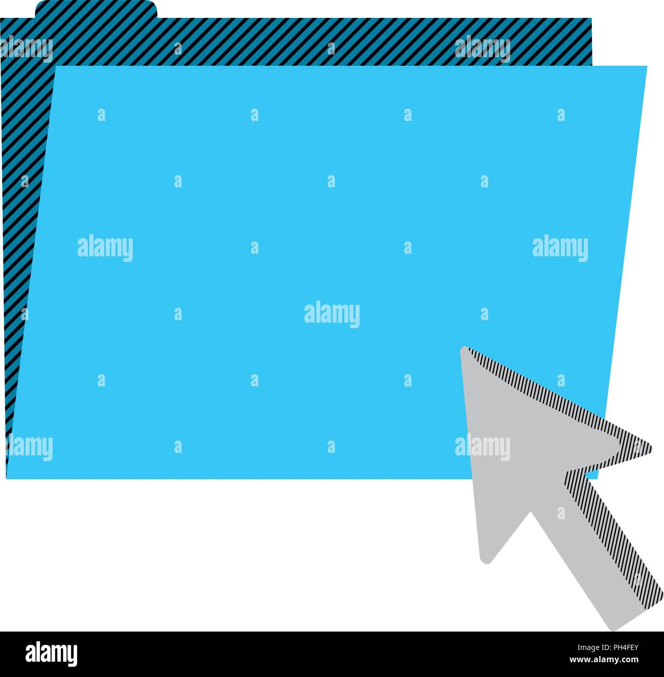 File cursor Stock Vector Images - Alamy