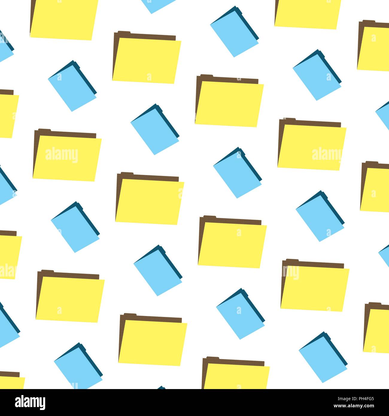 folder file office information background Stock Vector Image & Art - Alamy