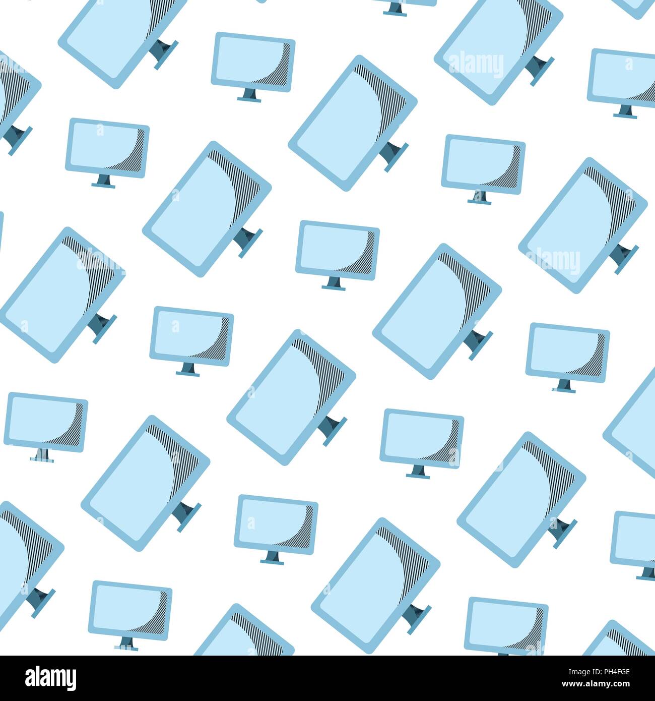 electronic computer object technology background Stock Vector Image ...