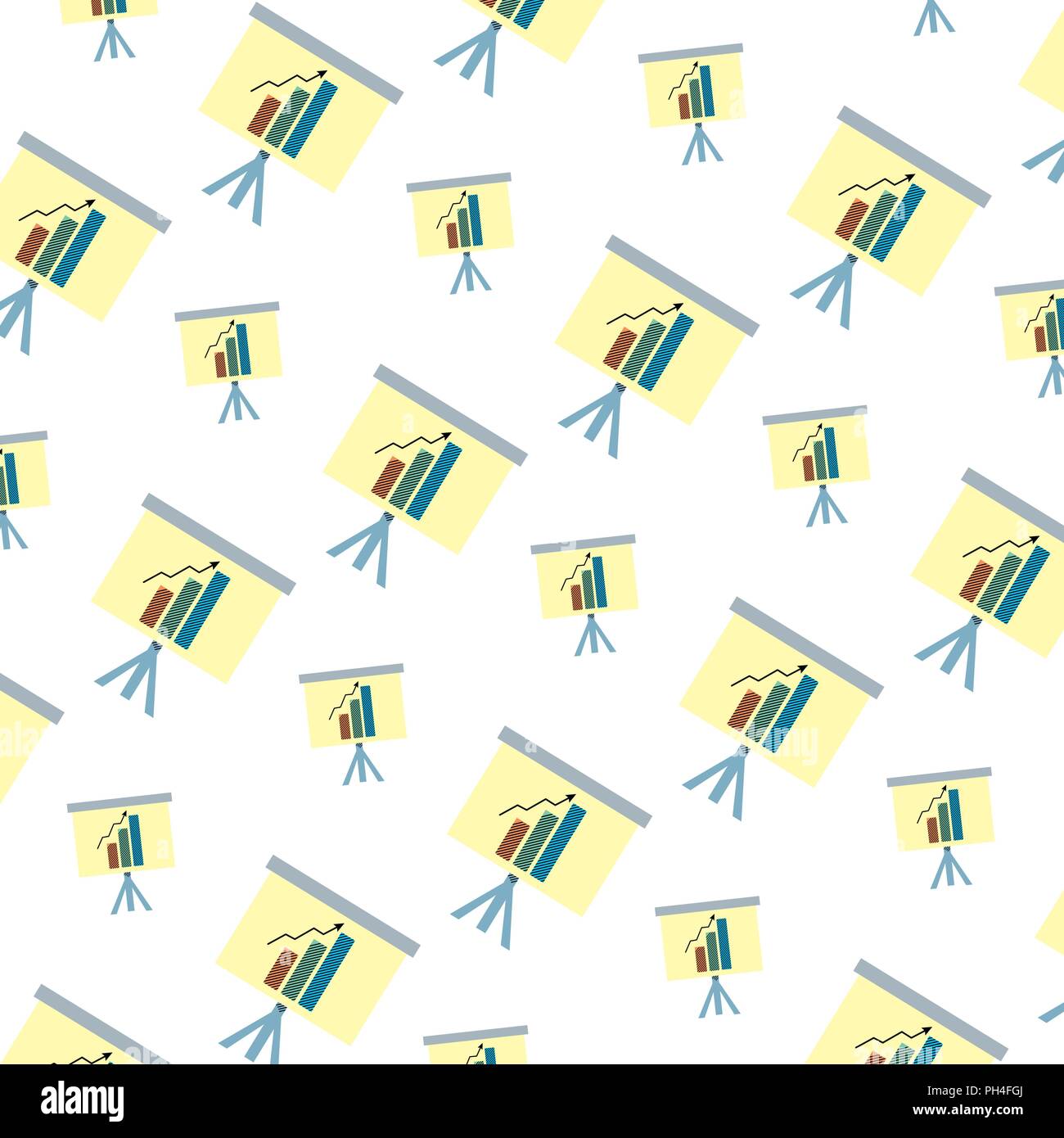 statistics bar presentation graphic background Stock Vector Image & Art ...