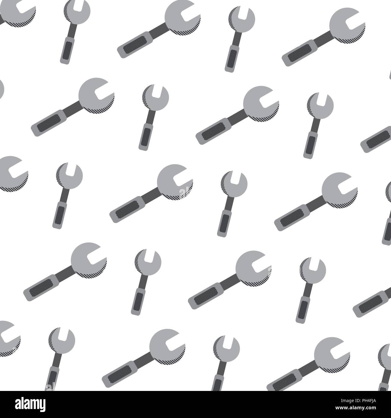 wrench equipment industry repair background Stock Vector Image & Art ...