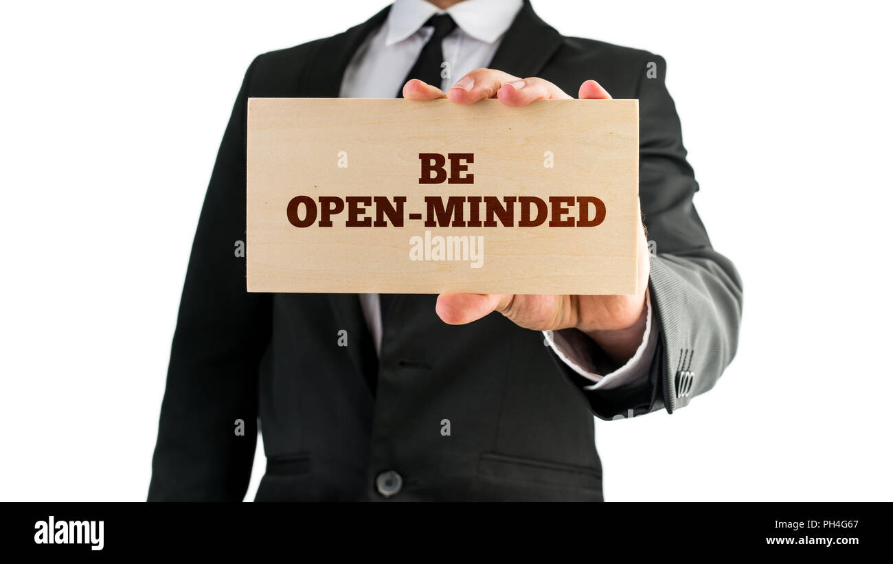 Open minded hi-res stock photography and images - Alamy