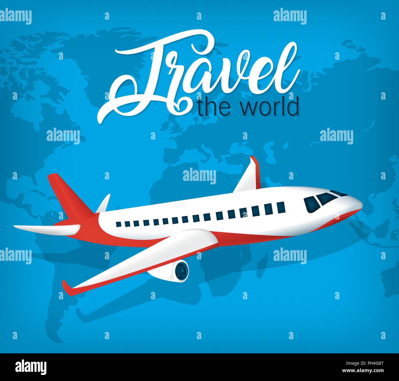 Travel the world Stock Vector Image & Art - Alamy