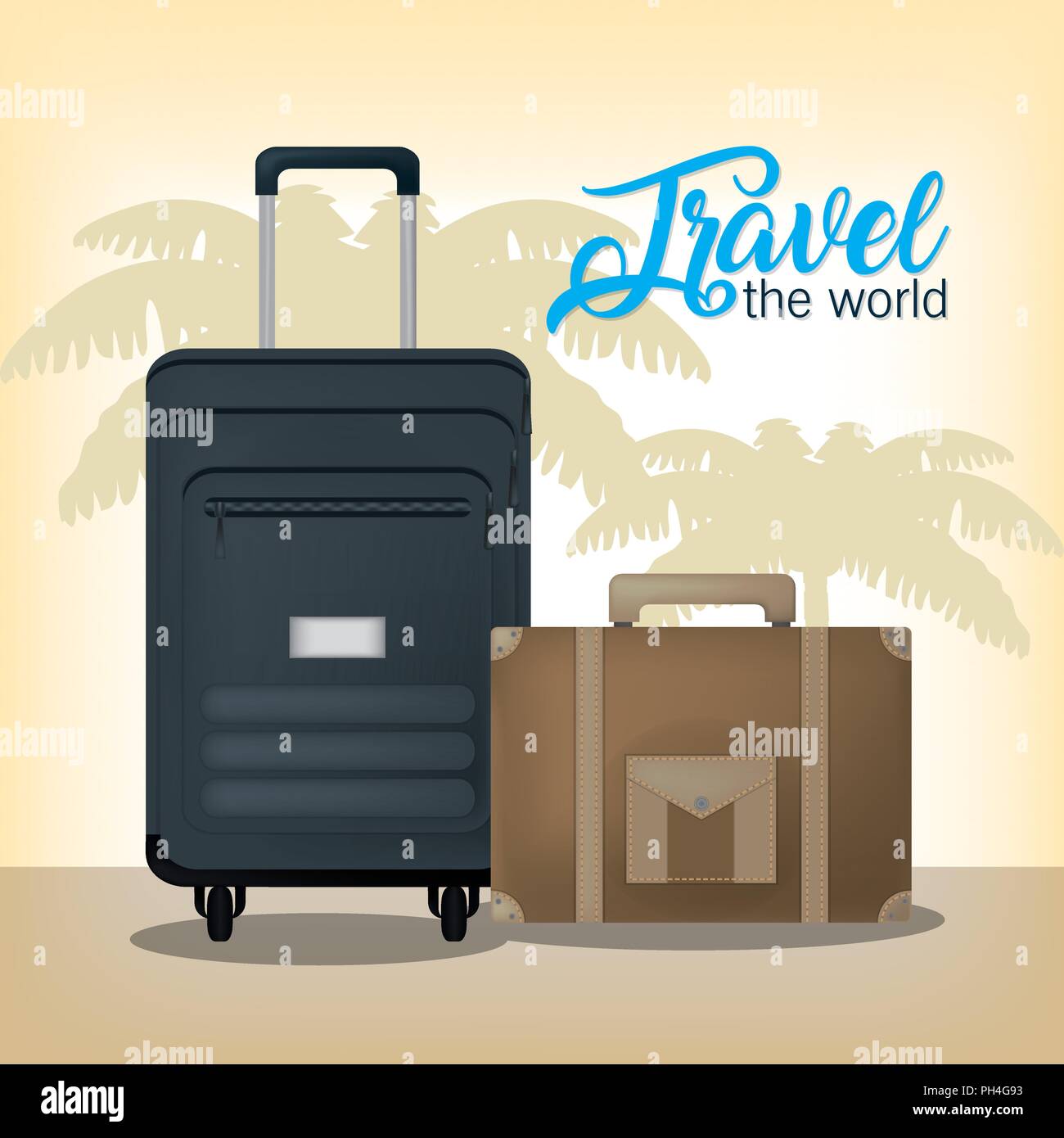 Travel the world Stock Vector Image & Art - Alamy