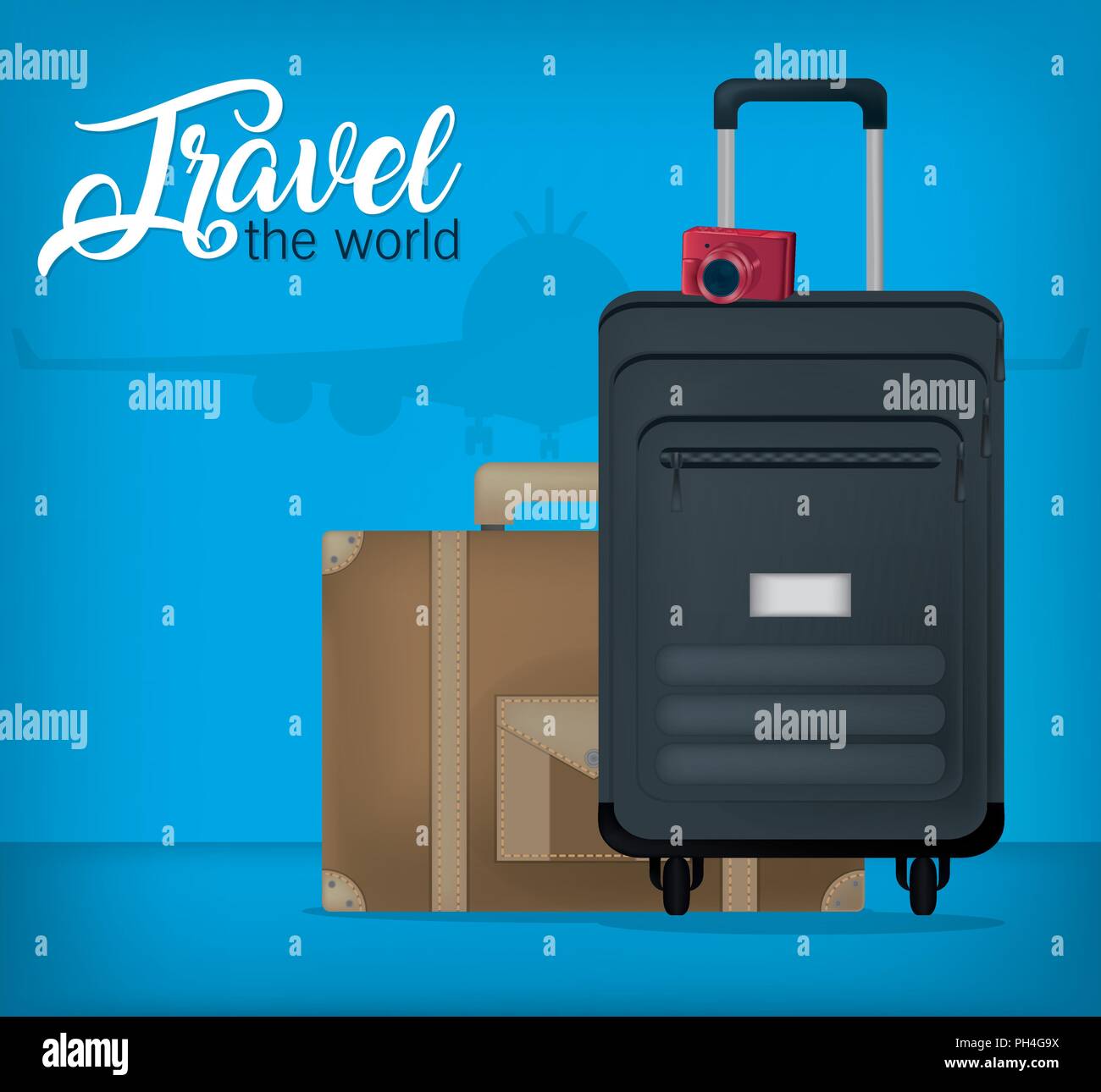 Travel the world Stock Vector Image & Art - Alamy