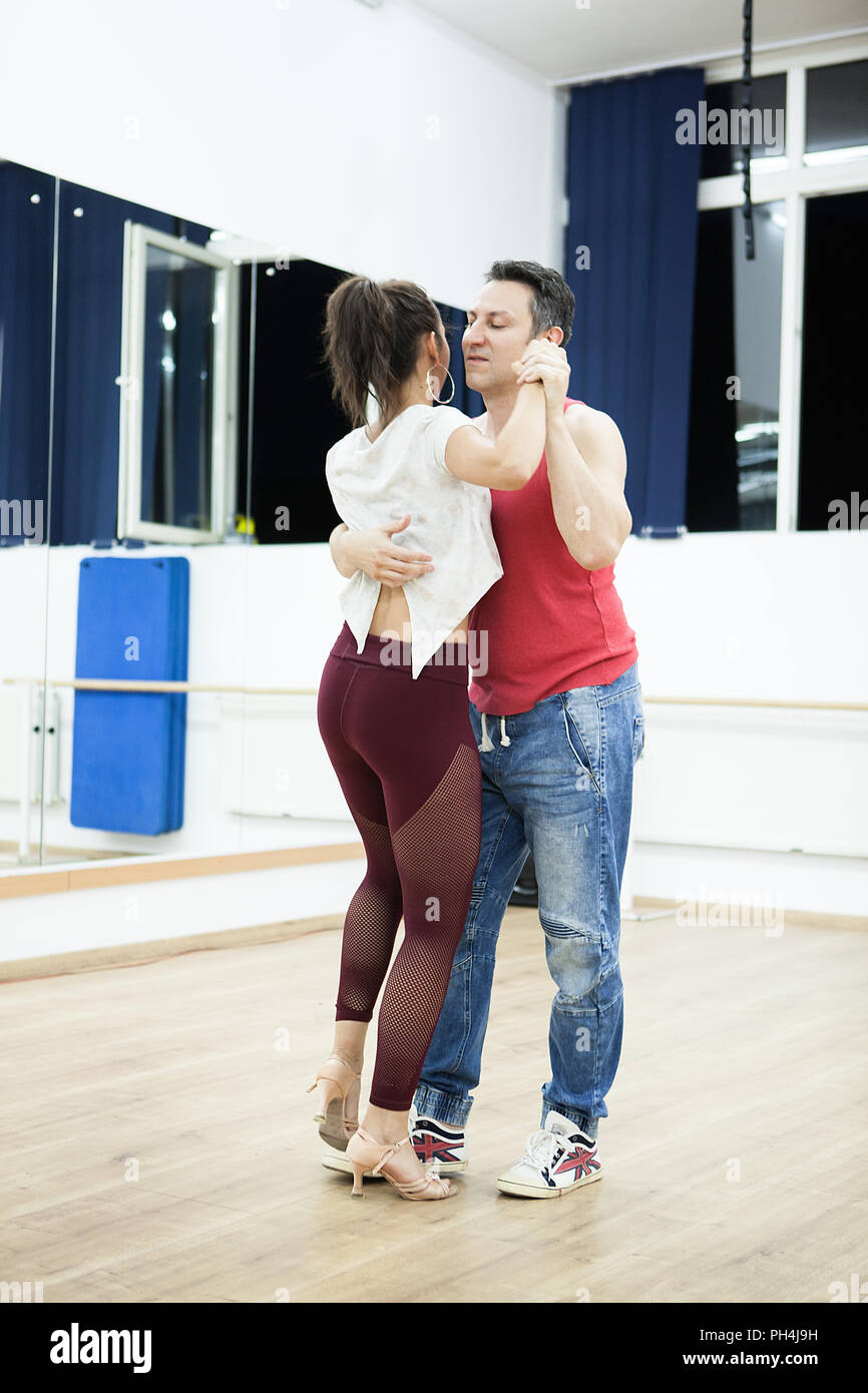 Professional kizomba dancing representation. Great dancing performance ...