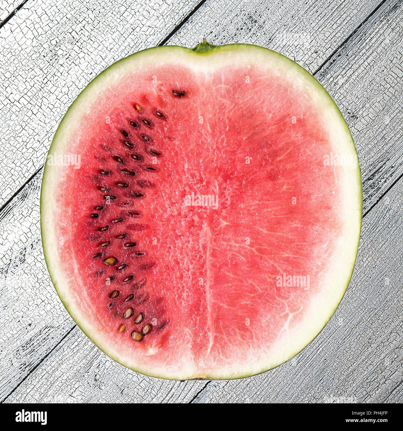 Square Watermelon Cut Open