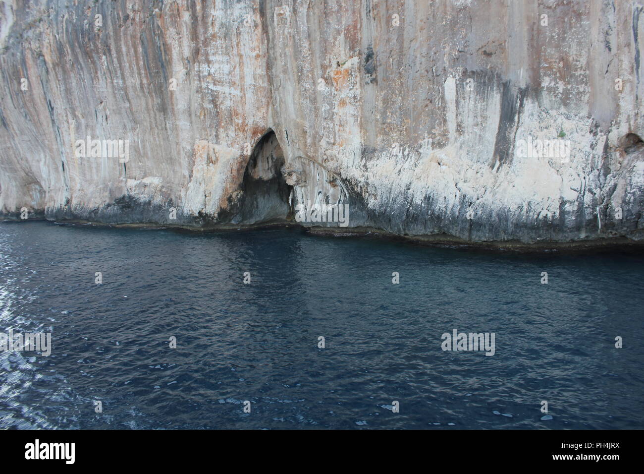 Rocks formation at the National Park of the Gulf of Orosei and ...