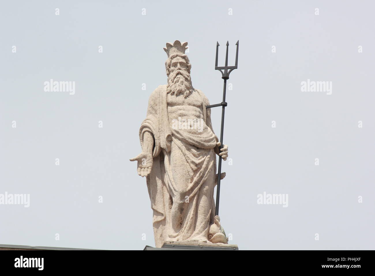 Sculpture Sea God Statue Rome High Resolution Stock Photography and ...