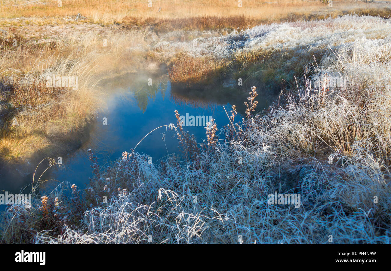 Obsidian Creek, Yellowstone National Park, USA Stock Photo - Alamy