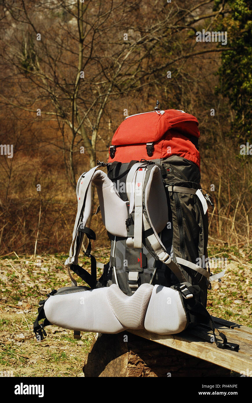 Very big backpack hi-res stock photography and images - Alamy