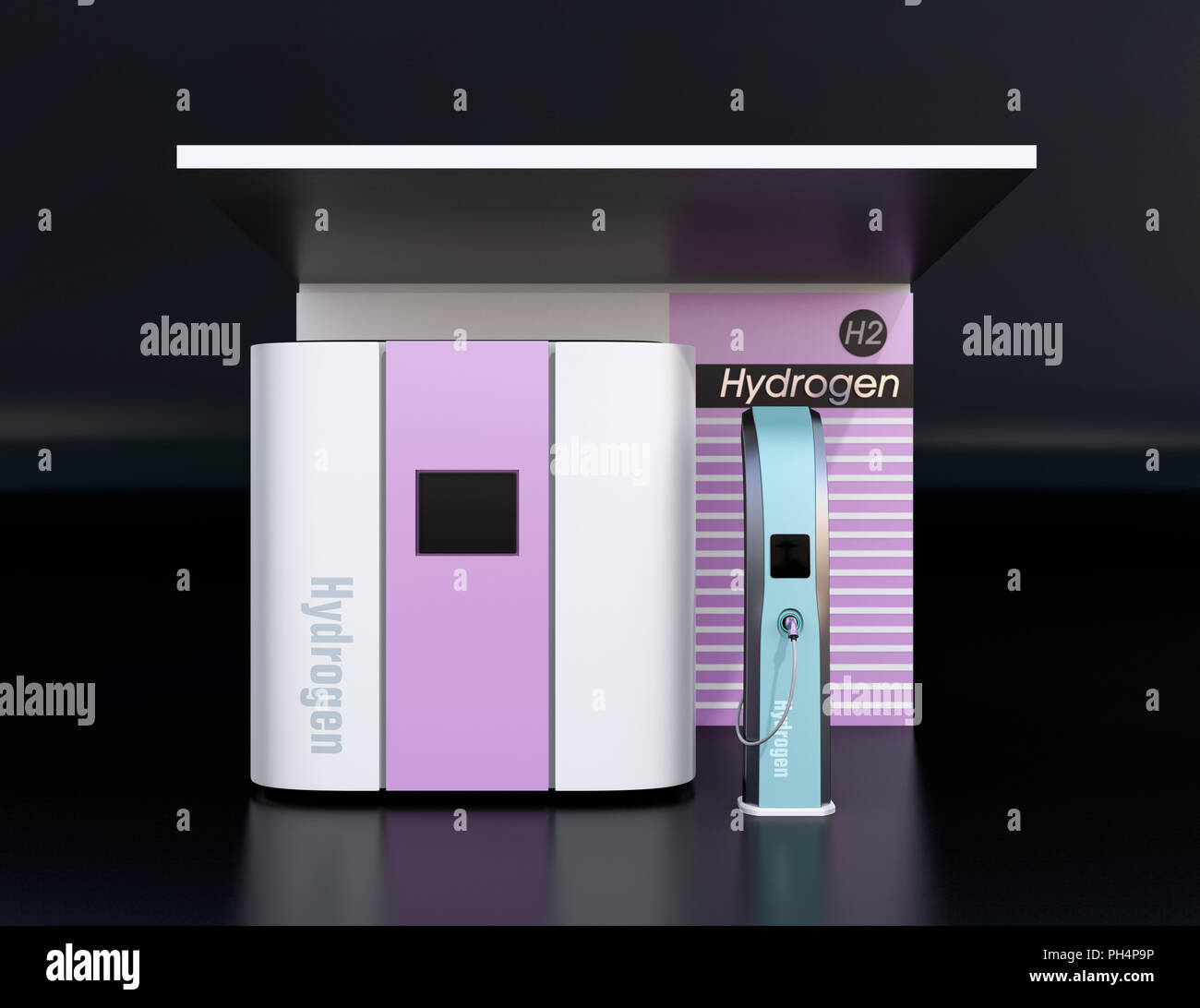 Hydrogen fueling station hi-res stock photography and images - Alamy