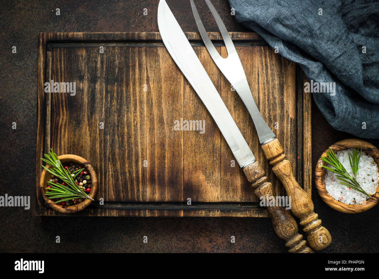 Food cooking background top view Stock Photo - Alamy