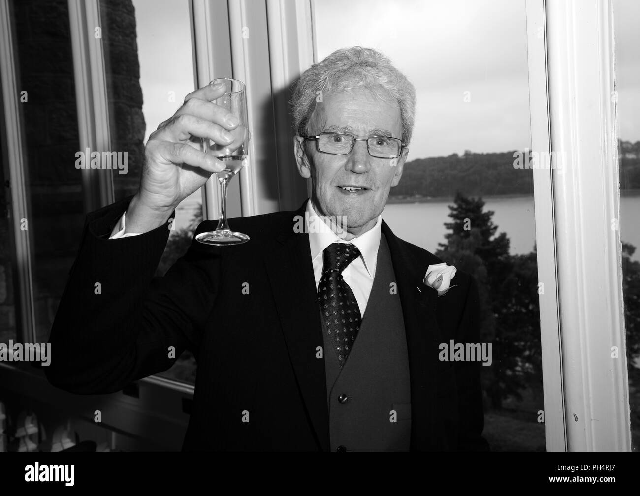 Photograph by © Jamie Callister. The wedding of Felix and Maria Hughes ...