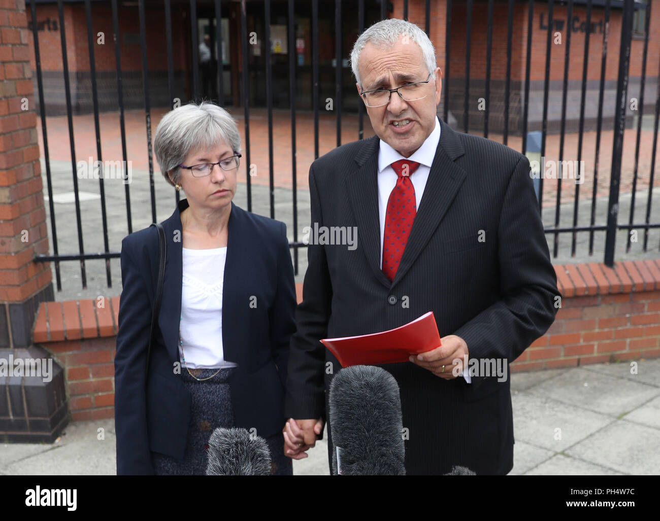 Nigel and Paula Burt, the parents of Durham University student Olivia ...