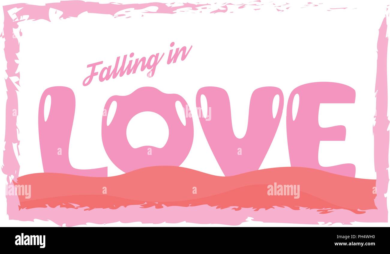 Slogan design in love concept for advertisement, T shirt, cover, banner ...