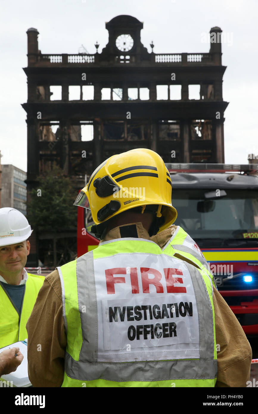 Fire investigation officer hi-res stock photography and images - Alamy