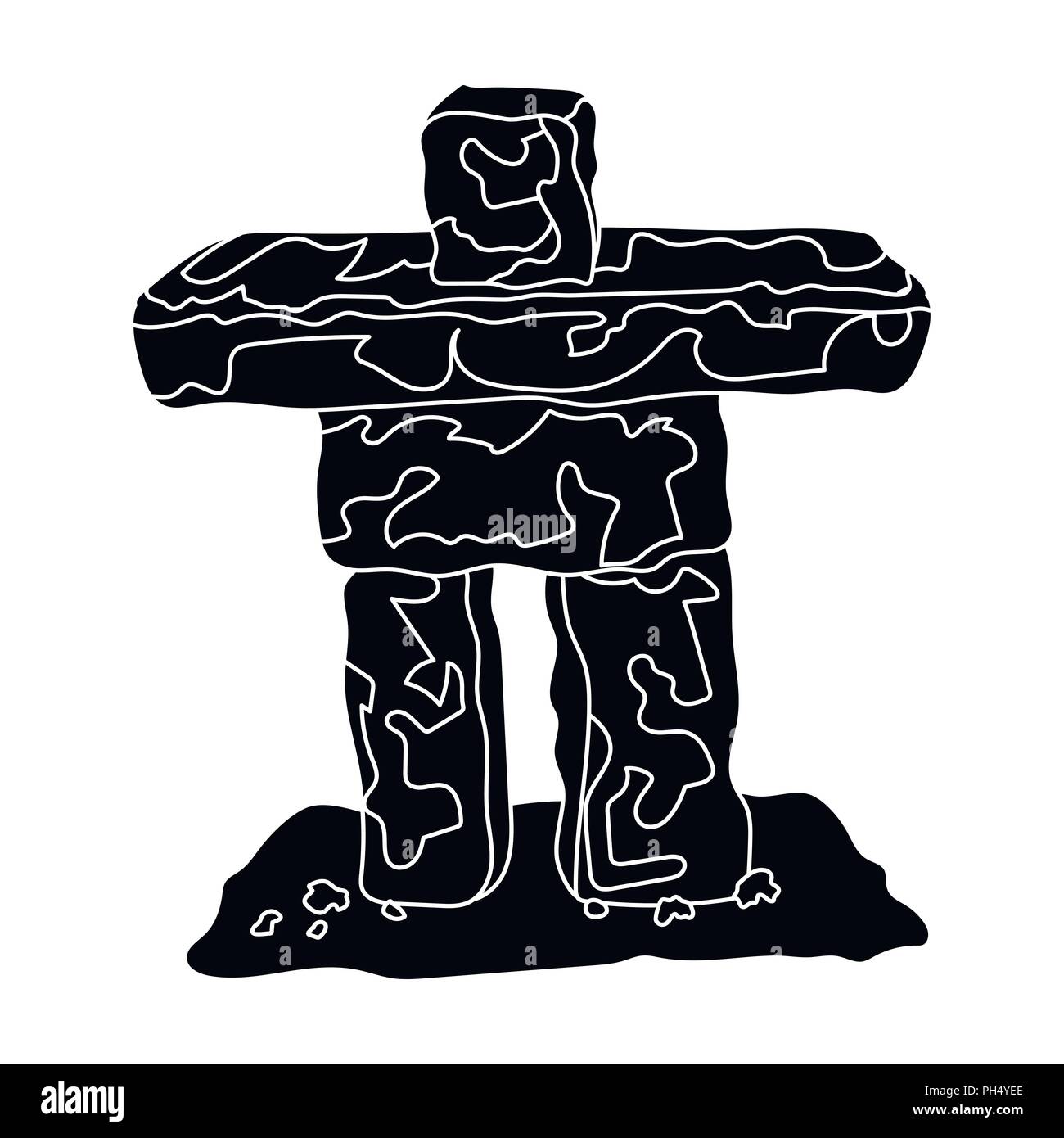 Inukshuk Clipart