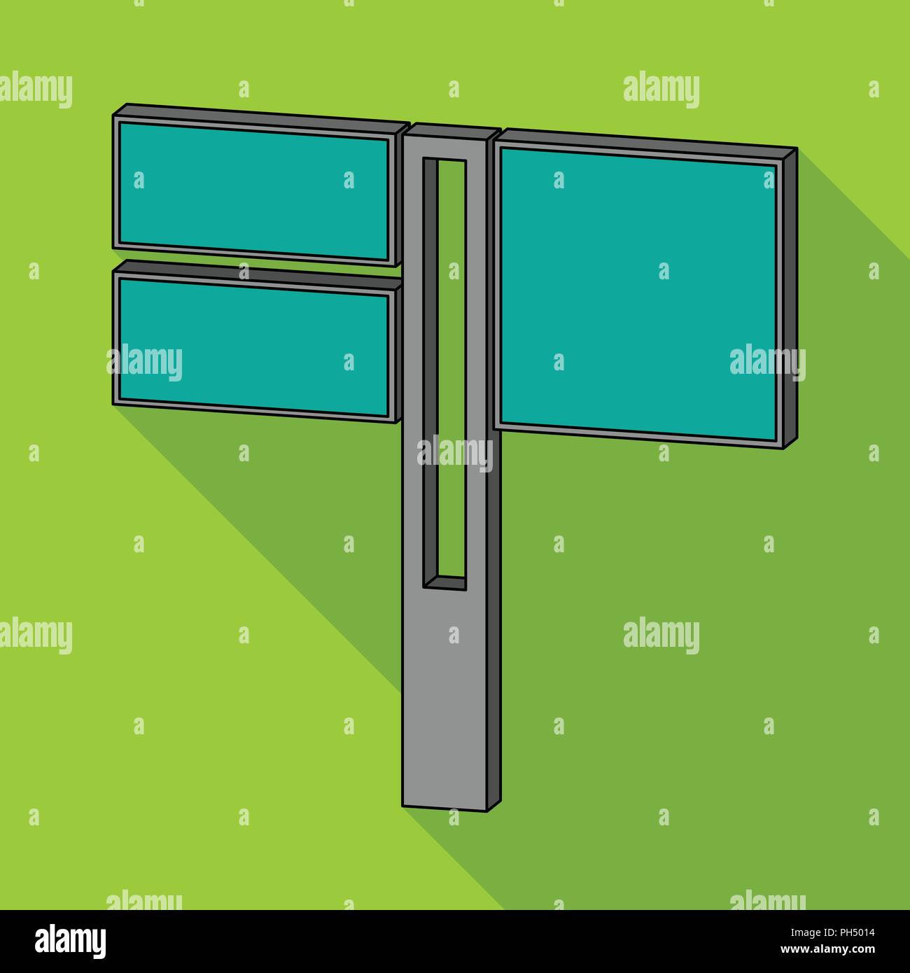Sign single icon in flat style.Sign vector symbol stock illustration ...