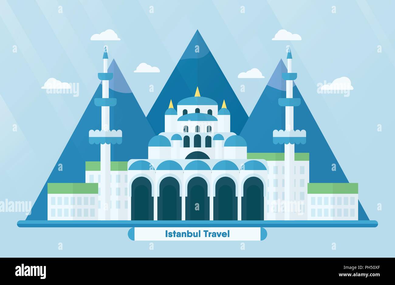 Turkey landmarks for travelling with Hagia Sophia in Istanbul and ...