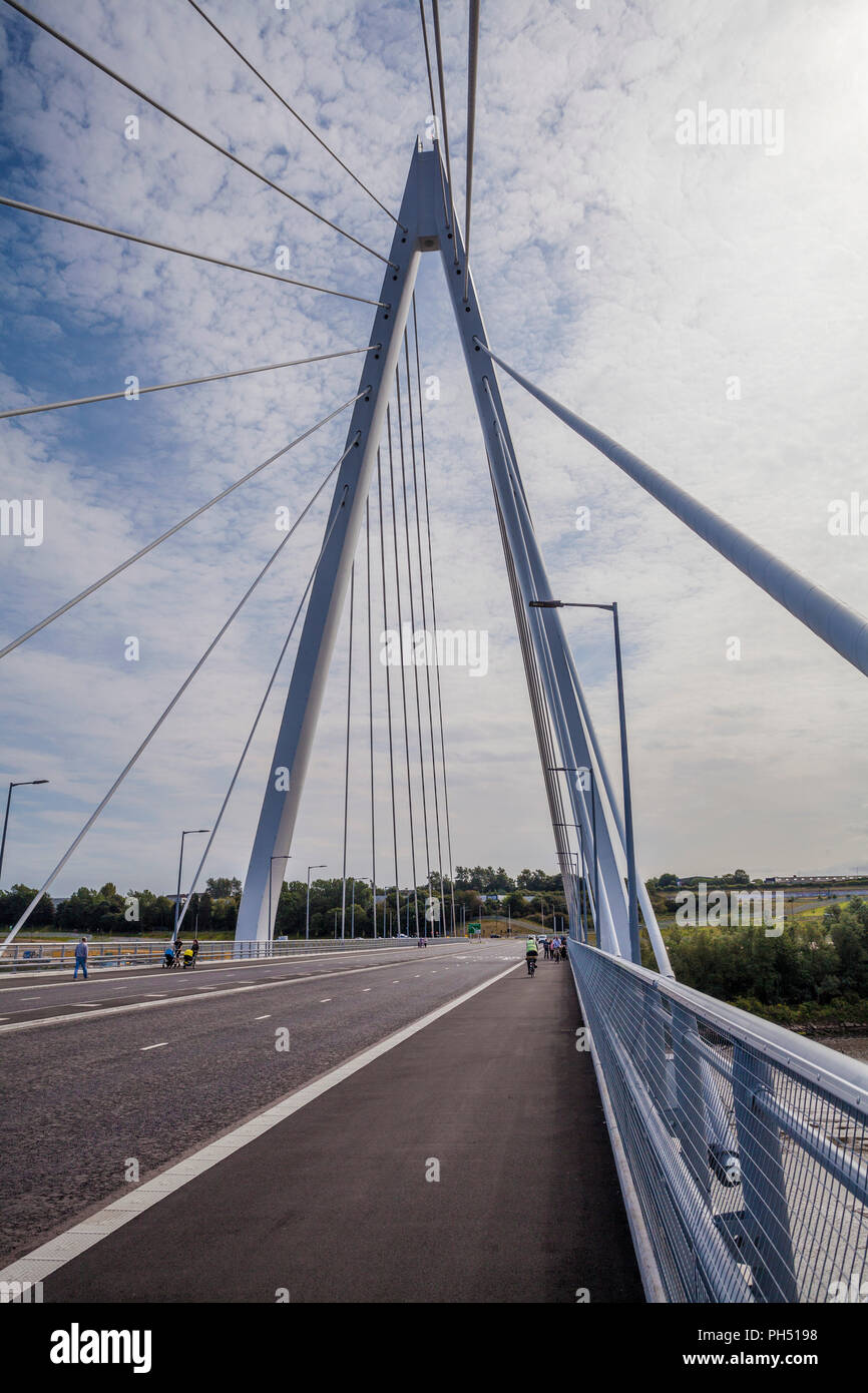 Northern spire bridge hi-res stock photography and images - Alamy