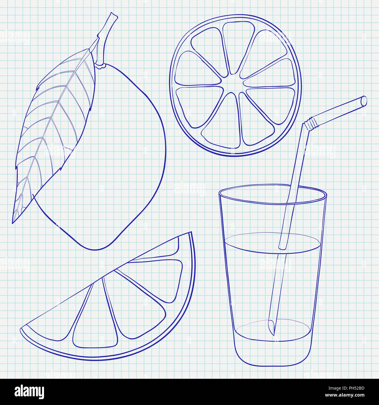 Sheet leaf Stock Vector Images - Alamy