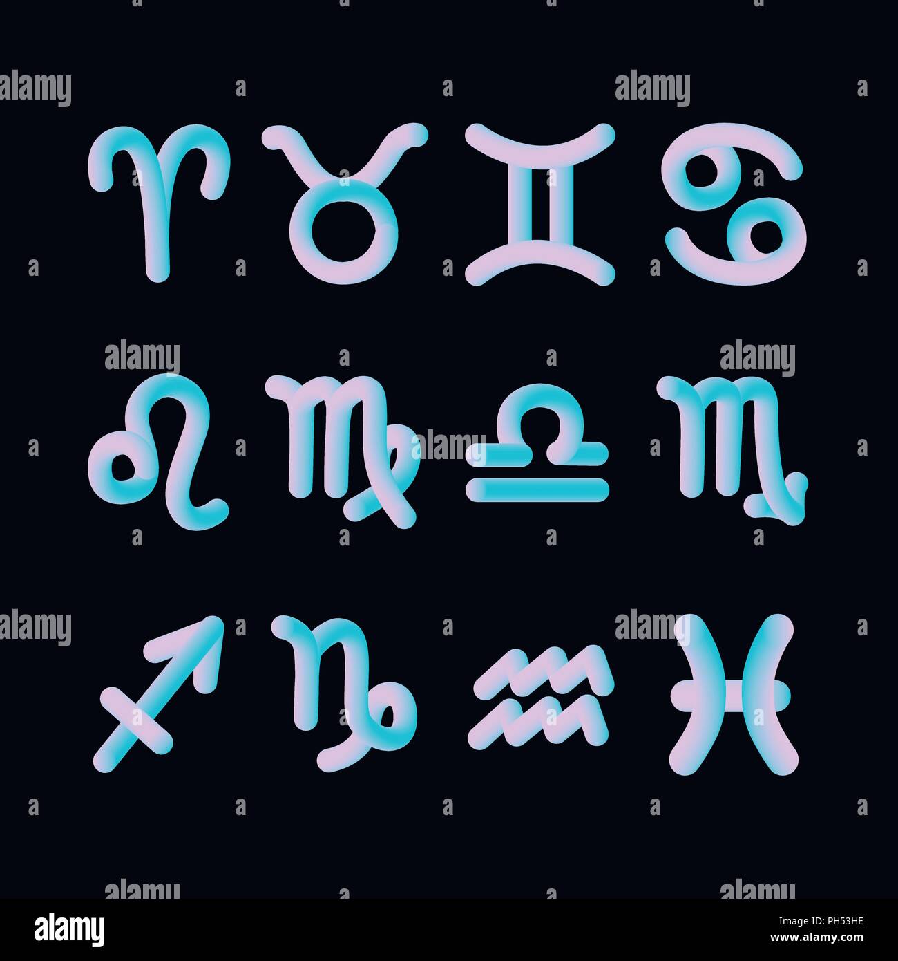 Zodiac signs shapes 60 photos - Astrologytoyou.com