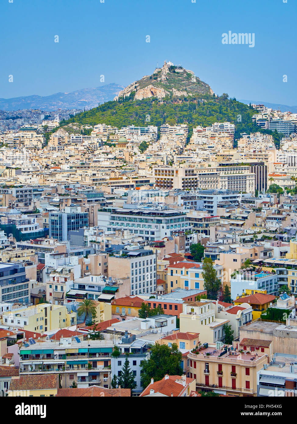 Lykavittos hill hi-res stock photography and images - Alamy