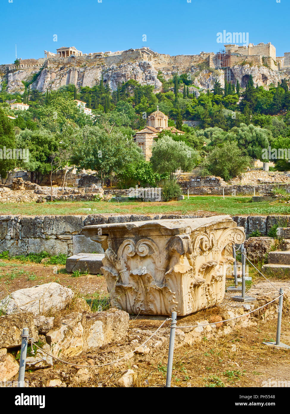 The monument of agrippa hi-res stock photography and images - Alamy