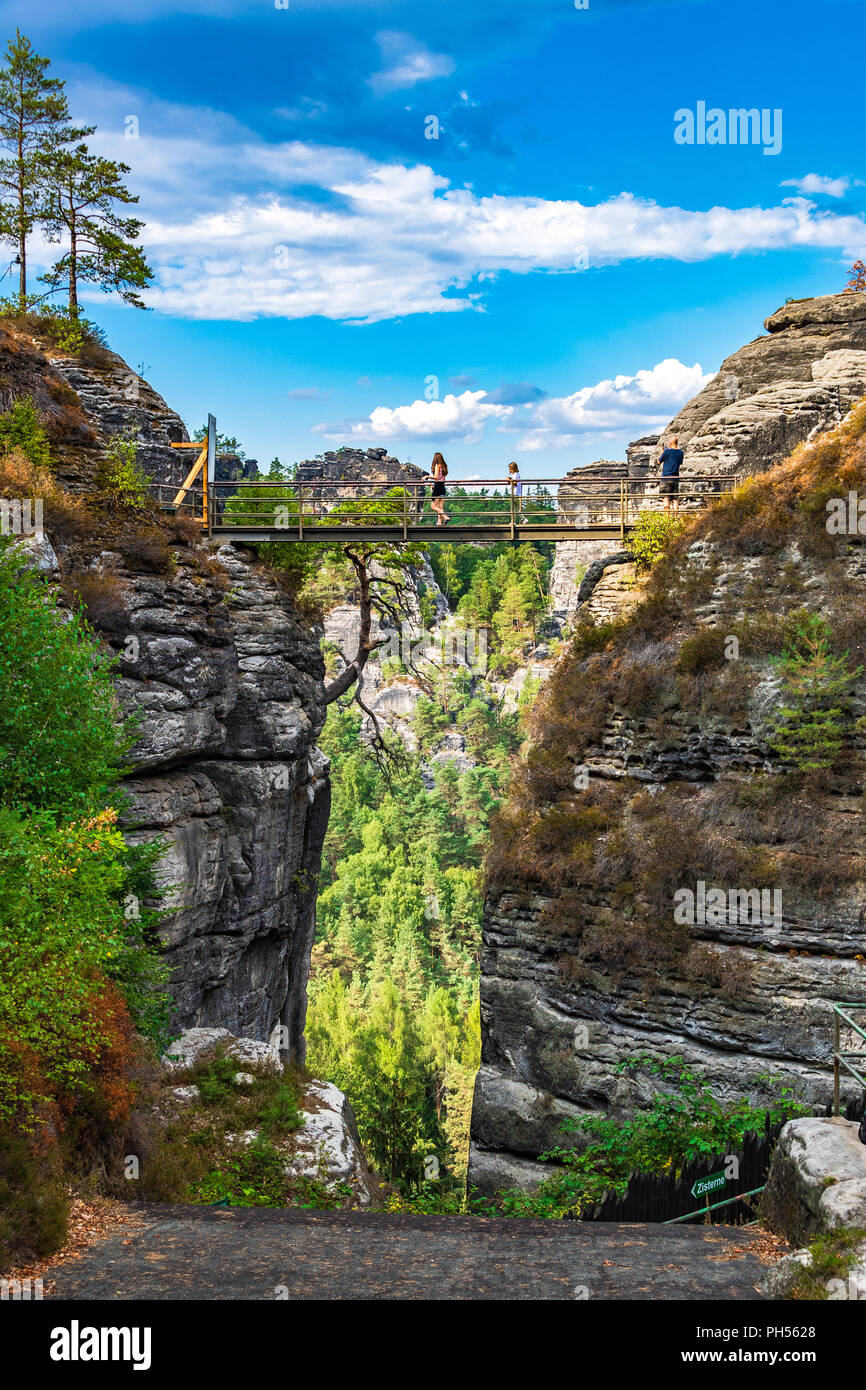 Bastei Rocks High Resolution Stock Photography and Images - Alamy