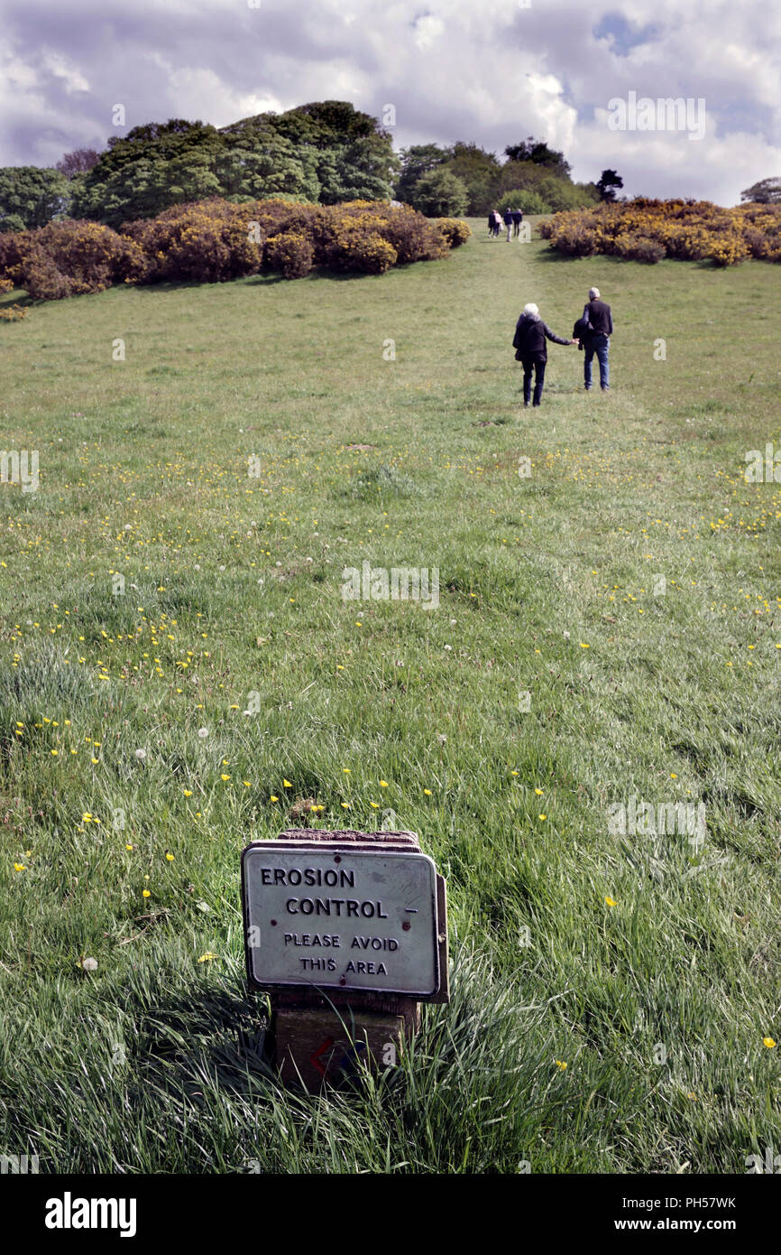Walkers on popular footpath hi-res stock photography and images - Alamy