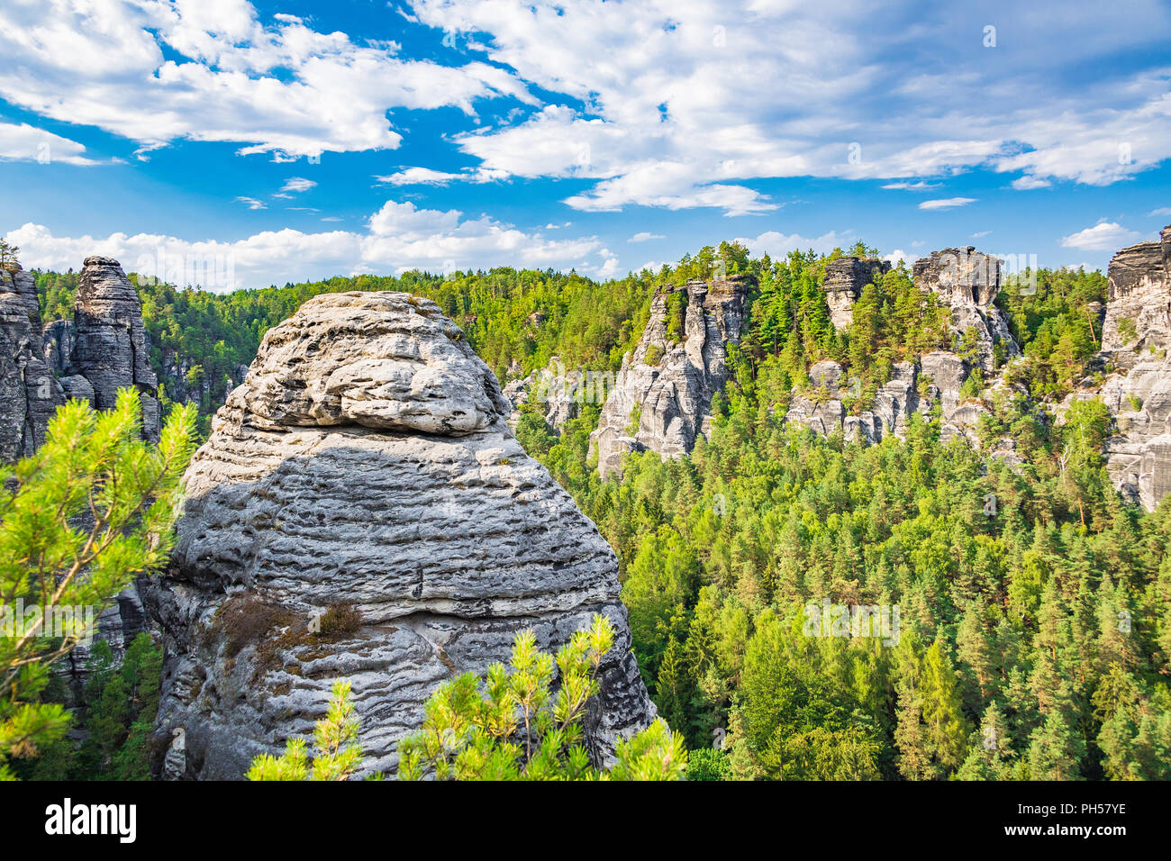 Saxon switzerland national park hi-res stock photography and images - Alamy