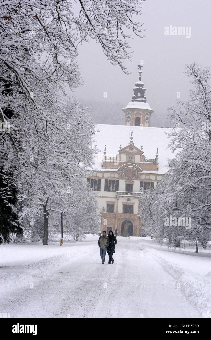 Eggenberg Palace (Schloss Eggenberg) in Graz, Austria. The Palace is ...