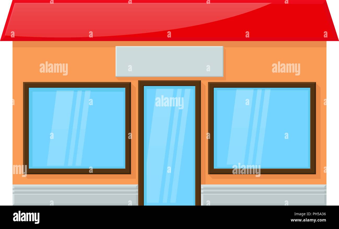Shop building. Front view Stock Vector Image & Art - Alamy