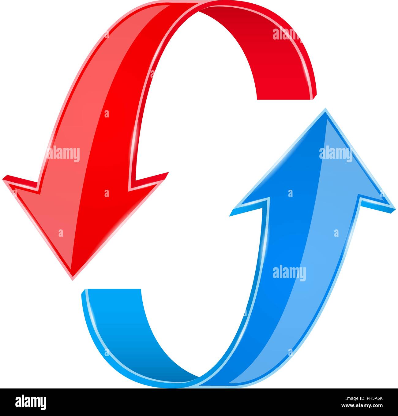 Recycle arrows icon collection hi-res stock photography and images - Alamy