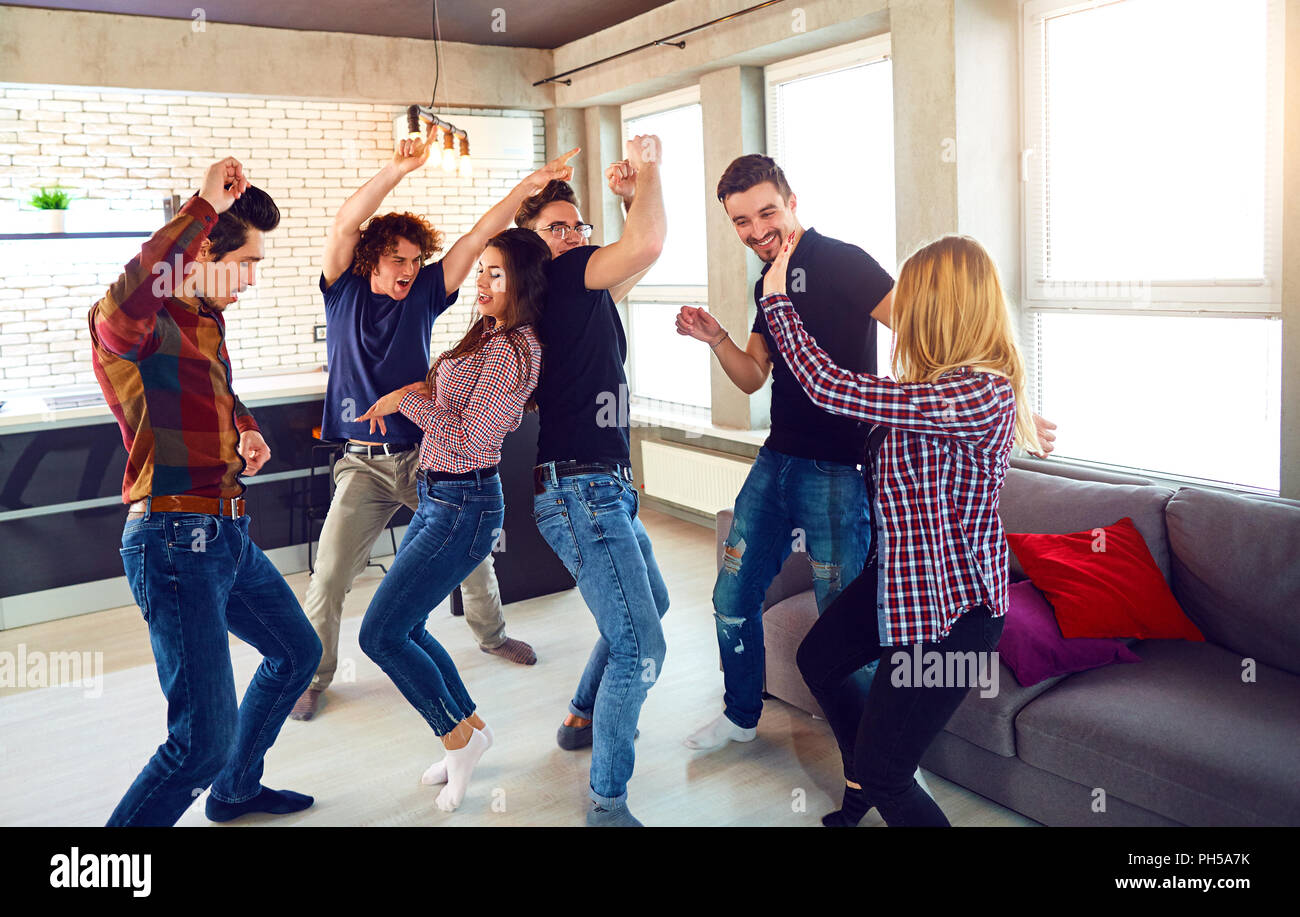 College dance party hi-res stock photography and images - Alamy
