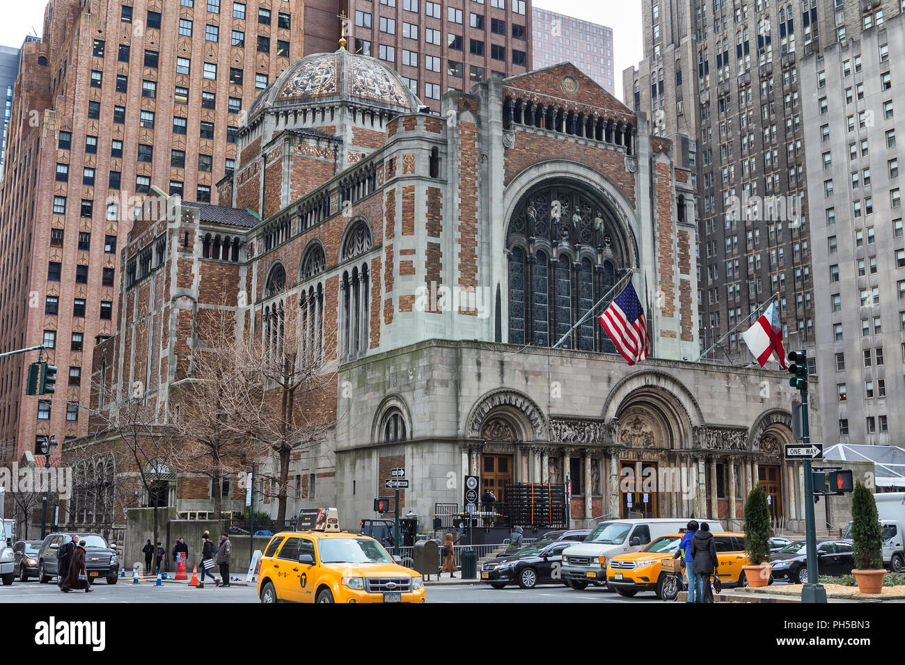 St. Bartholomew church (1903), Midtown Manhattan, New York City, USA ...