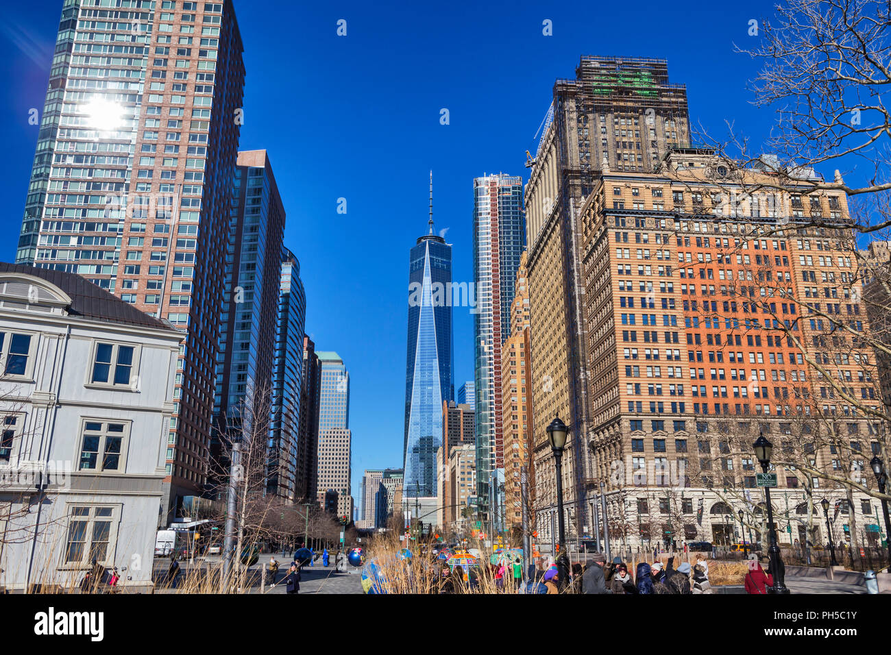 Battery Park, New York City, USA Stock Photo - Alamy