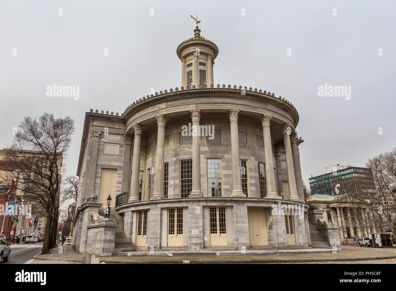 Merchants Exchange Building (1834), Philadelphia, Pennsylvania, USA ...