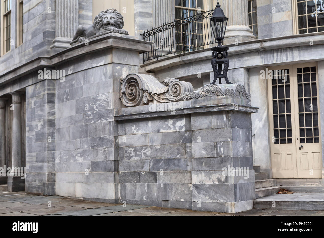 Merchants Exchange Building (1834), Philadelphia, Pennsylvania, USA ...