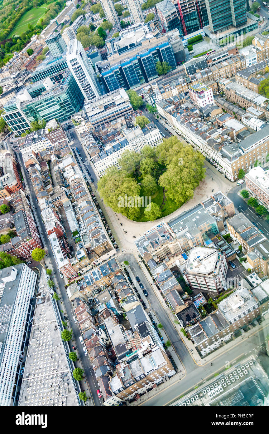 Fitzroy square aerial hi-res stock photography and images - Alamy
