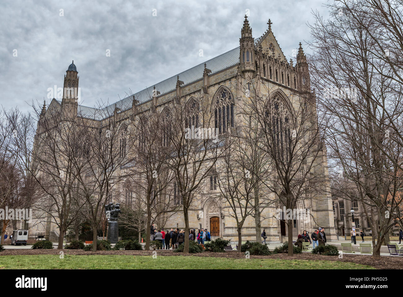 Princeton University Chapel, Princeton University, New Jersey, USA ...