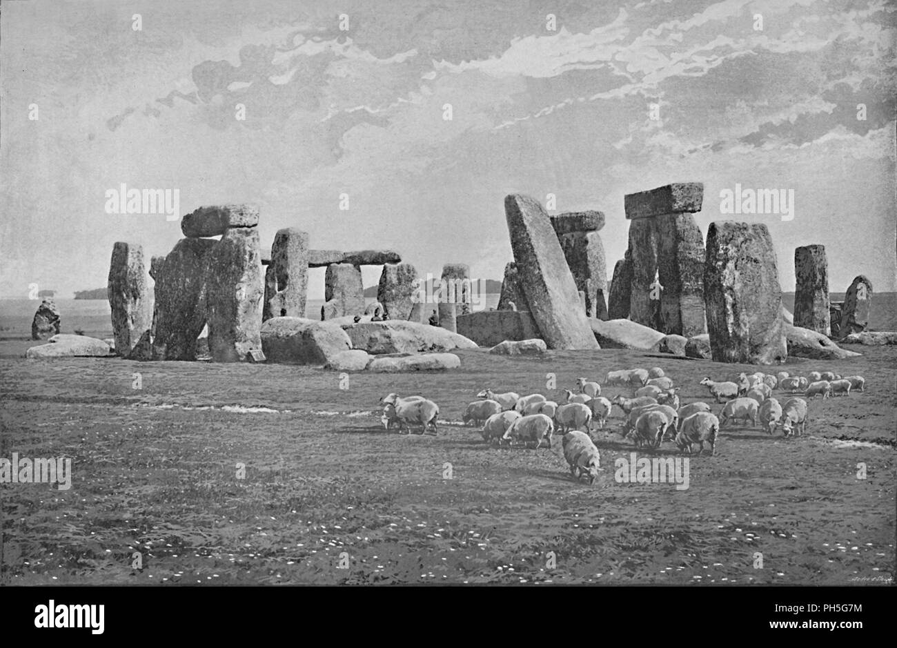 'Stonehenge', 1944. Artist: Frith & Co Stock Photo - Alamy