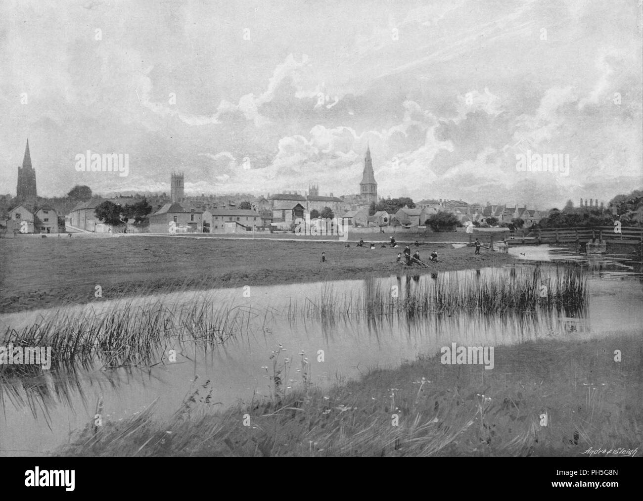 'Stamford', c1896. Artist: GA Nichols Stock Photo - Alamy