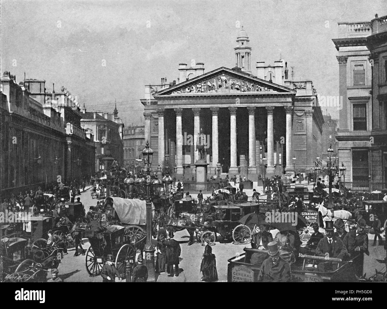 'The Royal Exchange', c1896. Artist: Frith & Co Stock Photo - Alamy