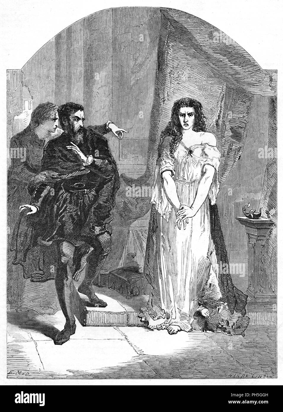 Lady macbeth theatre Black and White Stock Photos & Images - Alamy
