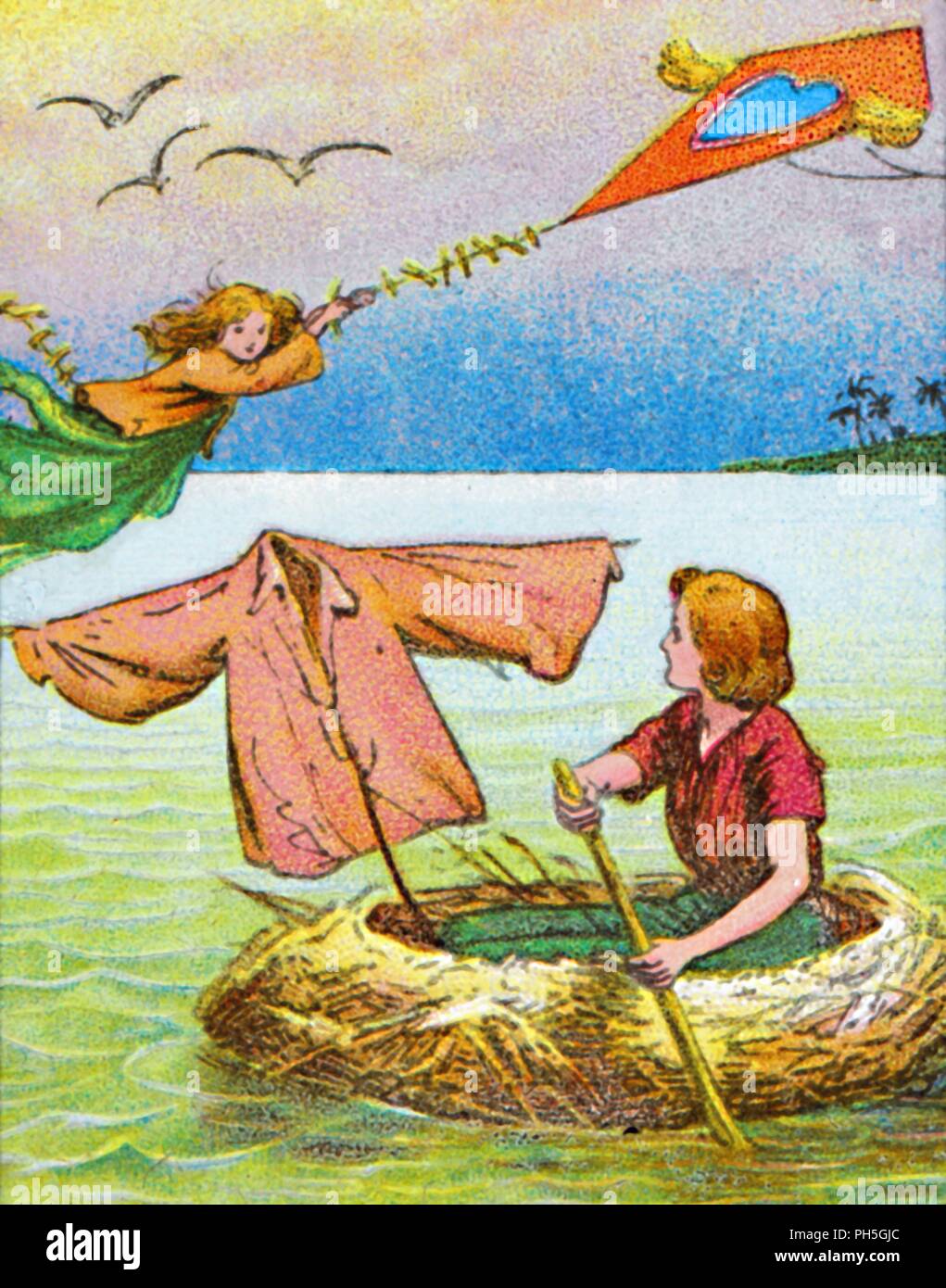Peter pan wendy flying hi-res stock photography and images - Alamy